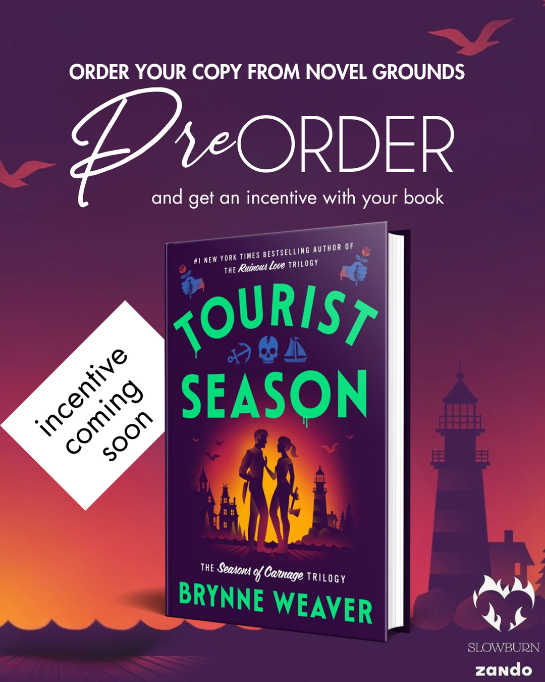 Pre-Order: Tourist Season (The Seasons of Carnage Trilogy) – Novel Grounds