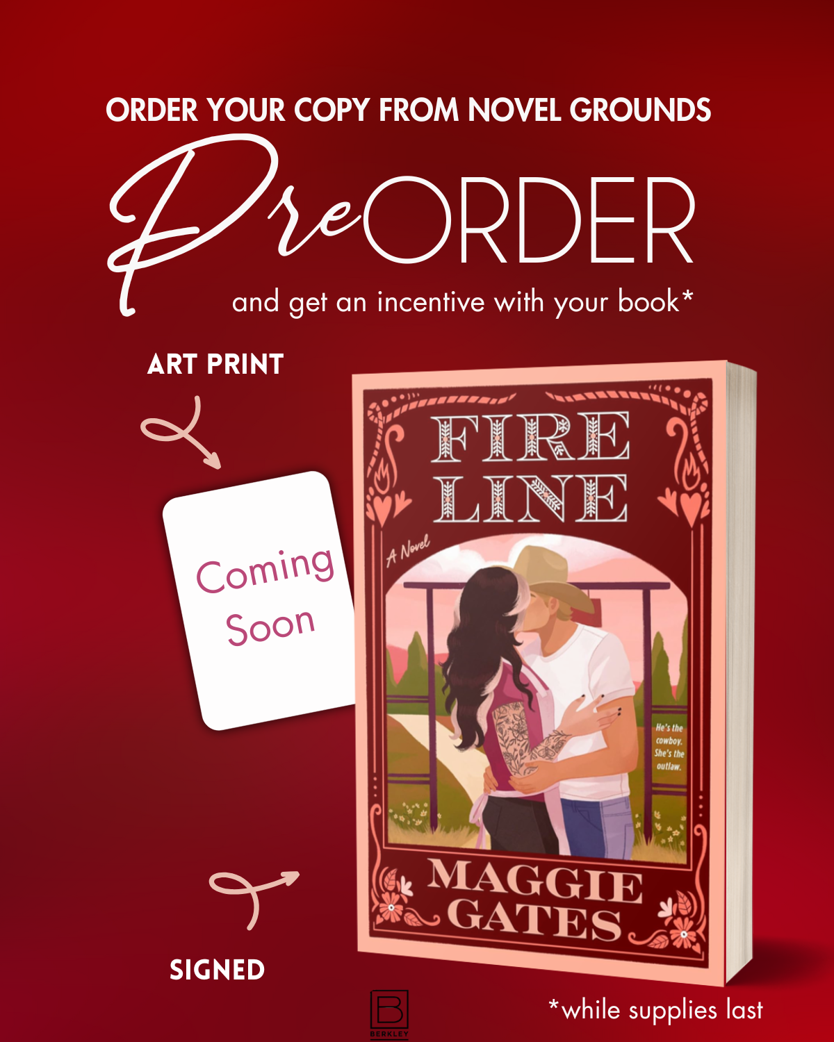 Pre-Order: Fire Line (The Griffith Brothers) – Novel Grounds